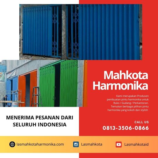 Rolling Door Surabaya: Solusi Pintu Harmonika yang Tepat - Las Mahkota